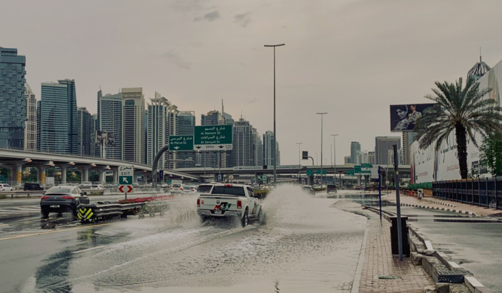 UAE Weather Update: Hail Hits Al Ain, Rainfall Across Abu Dhabi, Dubai, Sharjah, and Ras Al Khaimah